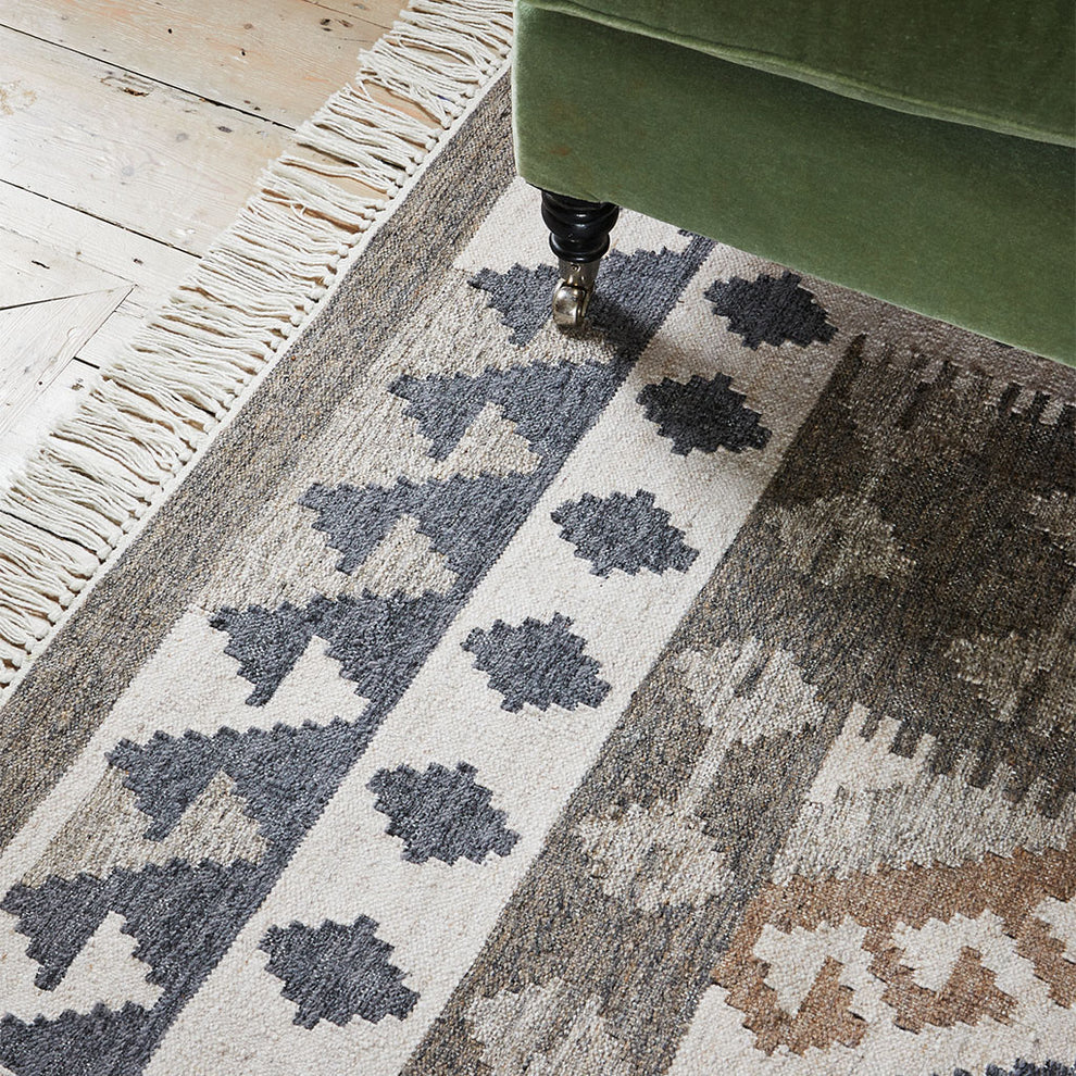 Samarkand Rug | 100% Recycled Plastic | Weaver Green