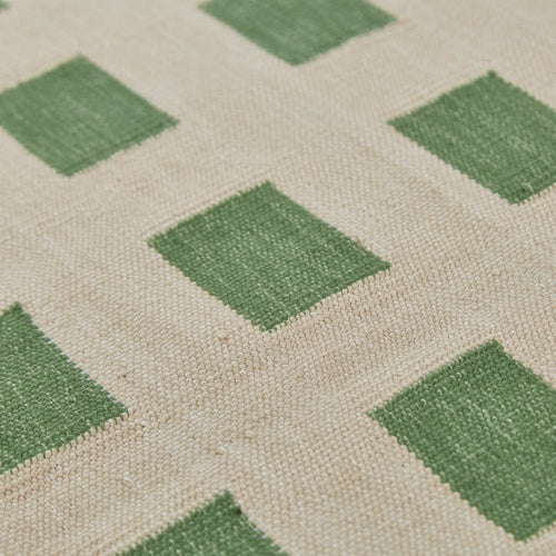 Faro Green Rug | 100% Recycled Plastic | Weaver Green
