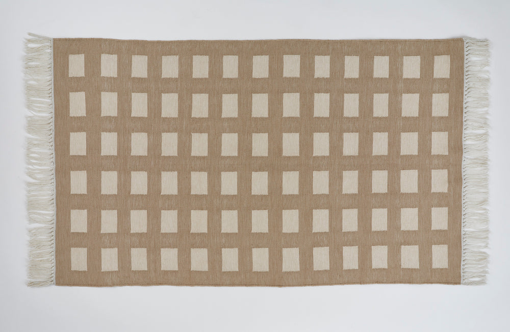 Faro Manzanilla Rug | Soft, Sustainable,Washable | Hand-Woven