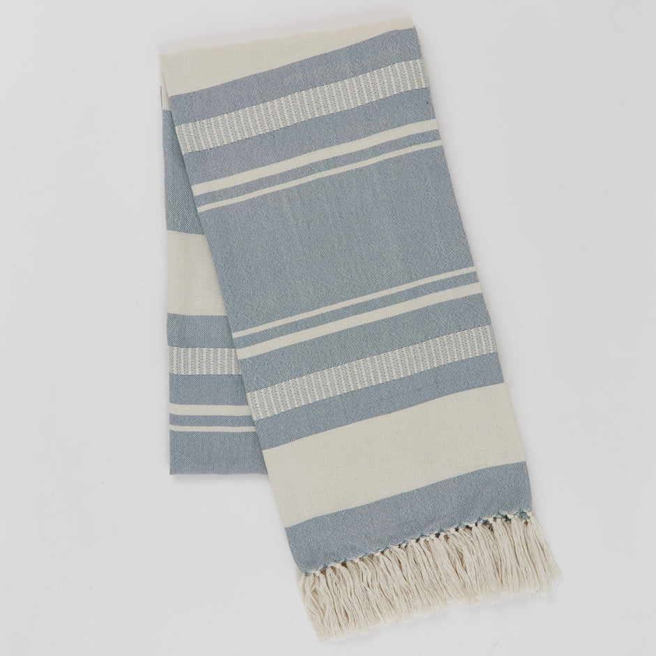 Blue Throws & Blankets | Blue Bed & Sofa Throws | Weaver Green