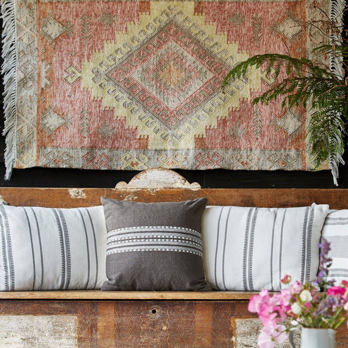 Nomad Tarifa Rug | Kilim Rug – Weaver Green