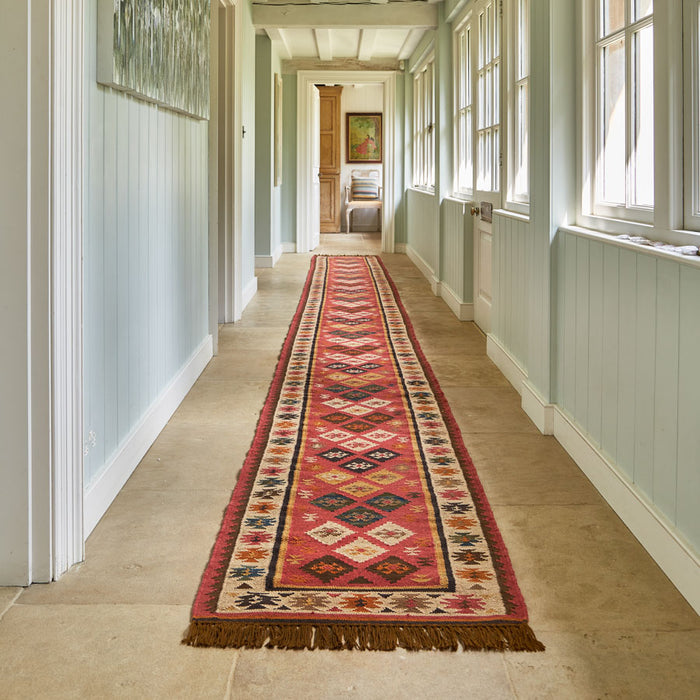 Nomad Patara Runner Rug | Kilim Style