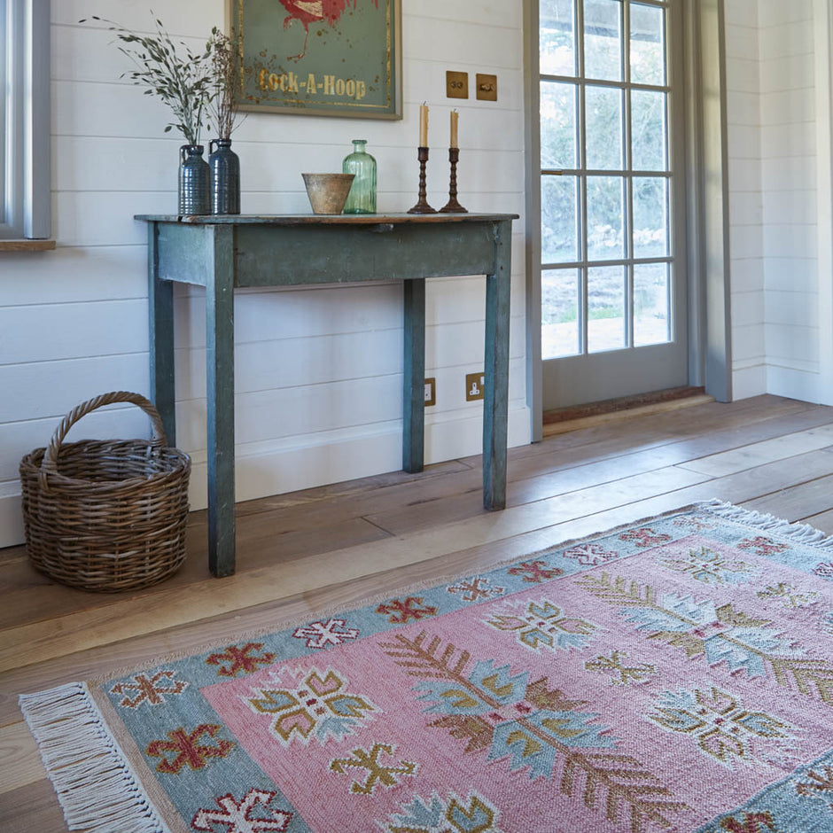 Nomad Rugs | 100% Recycled | Weaver Green