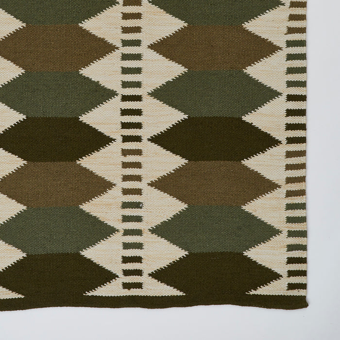 Temple Kelp Rug | Washable Rug | Weaver Green