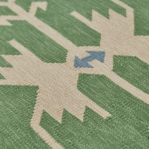 Anatolia Green Rug | 100% Recycled Plastic | Weaver Green