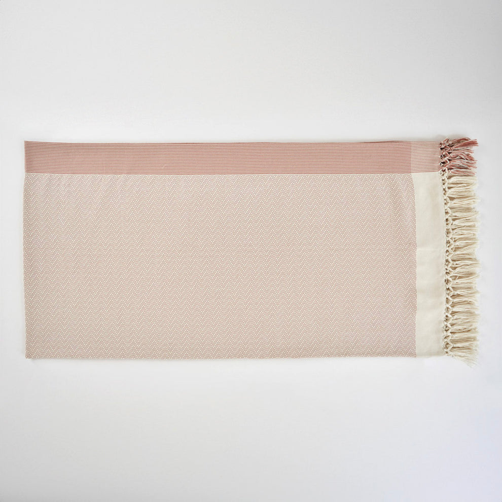 Chevron Rose Pink Throw | Free UK Delivery | Weaver Green