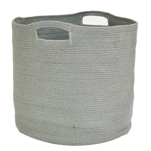 Dove Grey Braided Baskets | Woven Baskets – Weaver Green