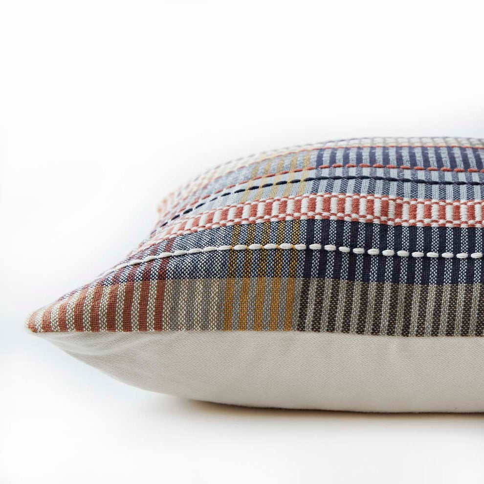 Madras Pink Check Cushion | Pink & Blue Check Cushions | Free UK ...