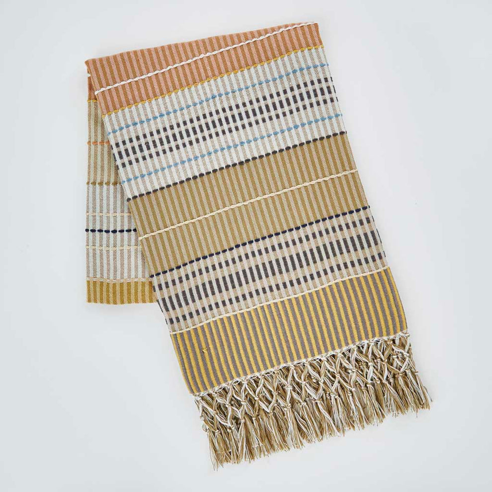 Madras Gold Check Throw | Yellow and Blue Check Throw | Free UK ...