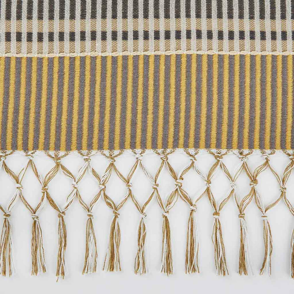 Madras Gold Check Throw | Yellow and Blue Check Throw | Free UK ...